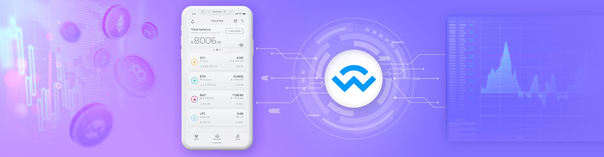 Wallet Connect in Trustee Wallet: instructions on how to use it